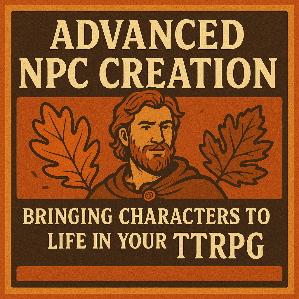 Advanced NPC Creation: Bringing Characters to Life in Your TTRPG ...